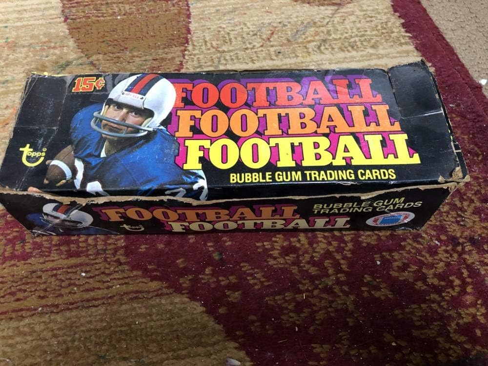 EMPTY 1976 Topps Football Card Set EMPTY Wax Pack Display Box at Amazon ...