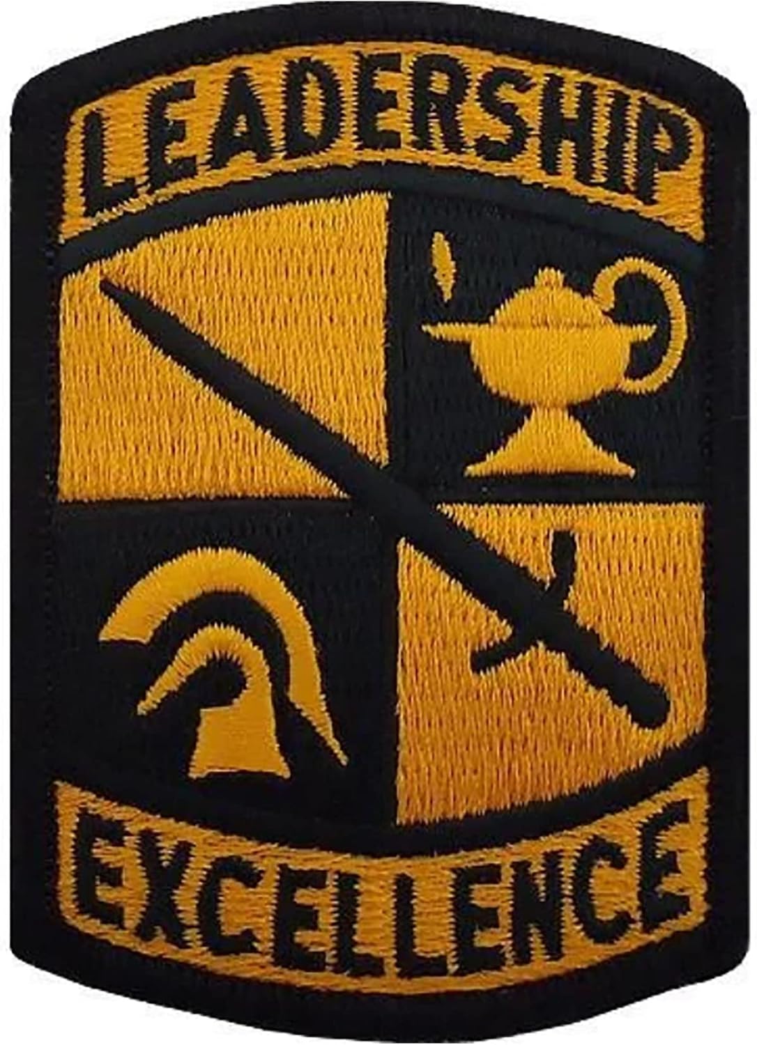 Amazon.com: US Army Leadership Excellence ROTC Color Sew-on Patch (EA ...