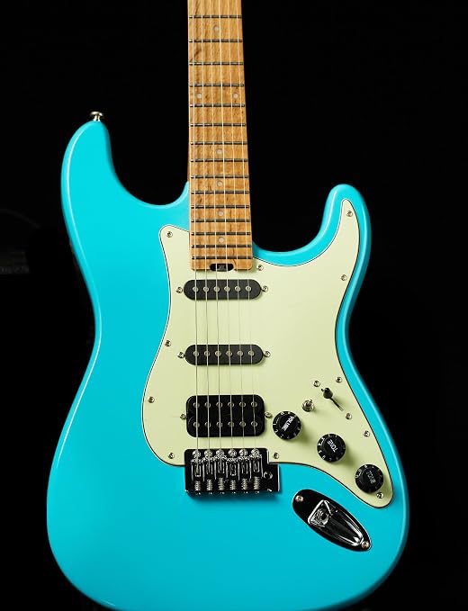 Amazon.com: Censtar Electric Guitar,Coil Split H-S-S Pickups 6-string ...