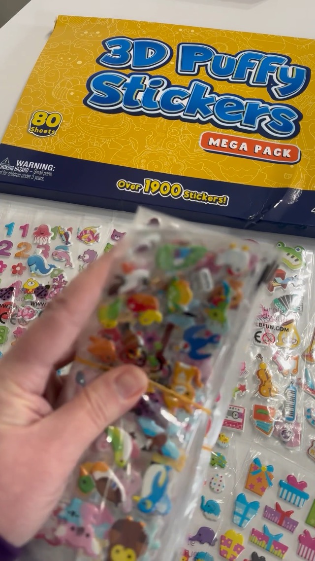 Watch Puffy stickers for kids - endless creativity! on Amazon Live