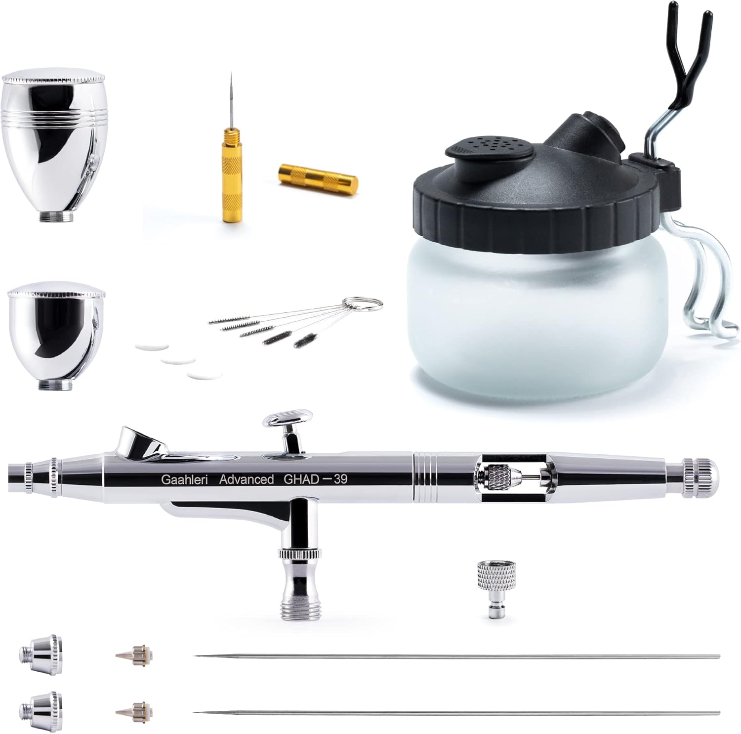Amazon.com: Gaahleri Airbrush Gun GHAD-39 & Airbrush Cleaning kit ...