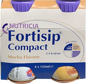 Fortisip Compact Mocha (4 x 125ml) : Amazon.co.uk: Health & Personal Care