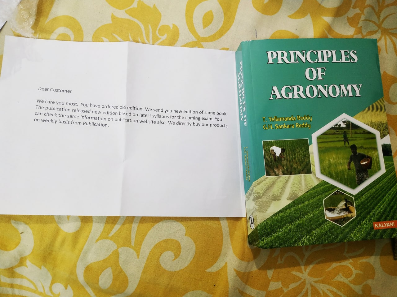 Buy Principles Of Agronomy Book Online at Low Prices in India ...