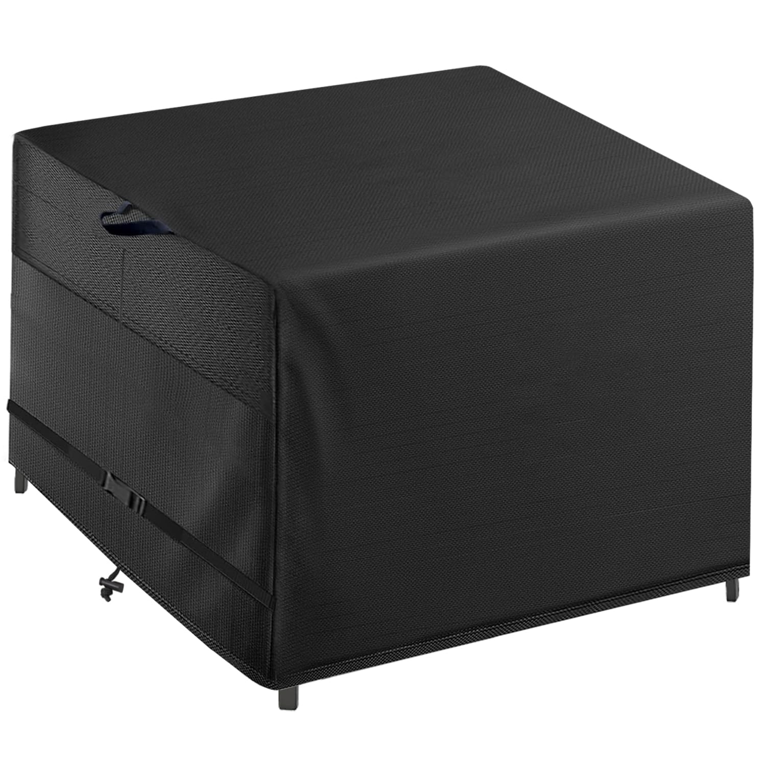 Amazon.com : Wnanan Outdoor Patio Square Table Cover 38 inch Black ...