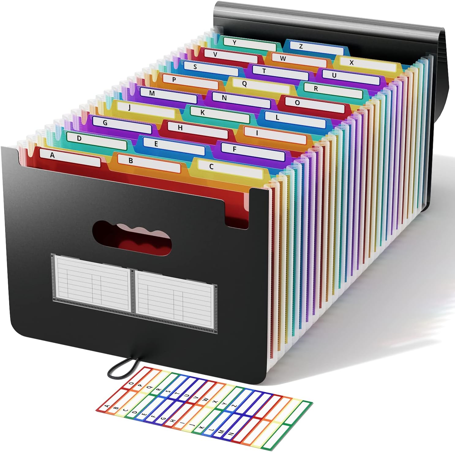 ABC life 26 Pockets Expanding File Folder/Portable Accordion File ...