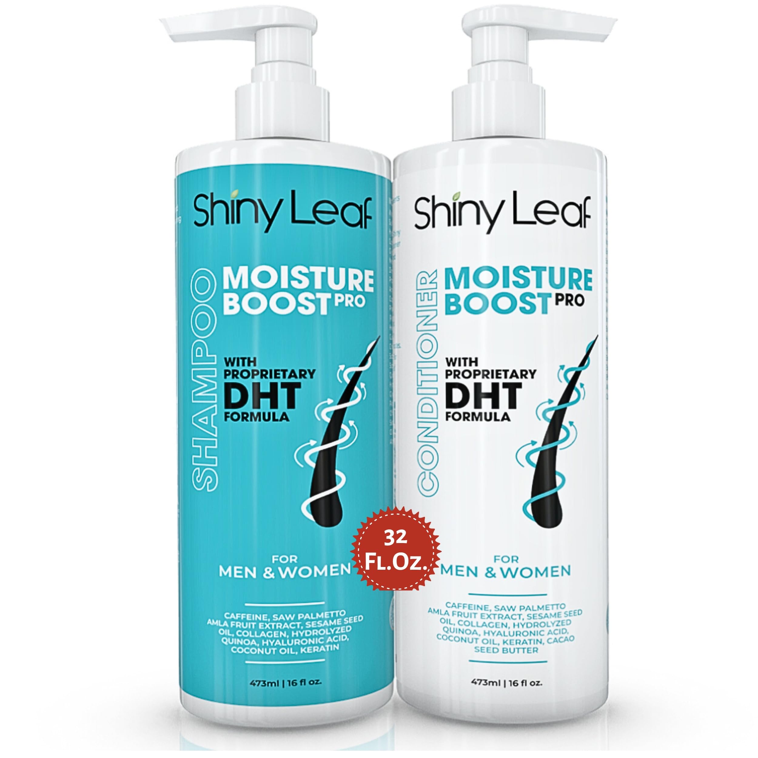 Amazon.com : DHT Blocker Shampoo and Conditioner - For Women and Men ...