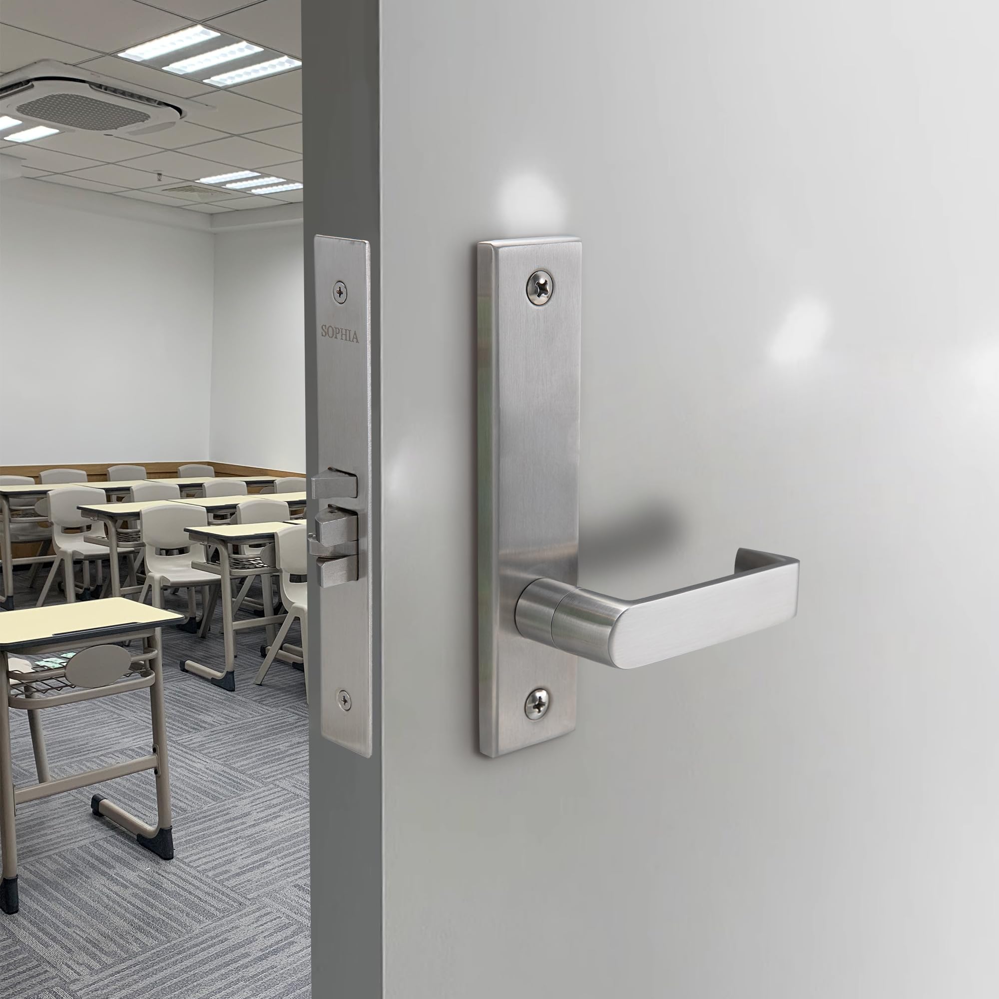 Snapklik.com : SOPHIA Commercial Heavy Duty Mortise Lockset Door Lever ...