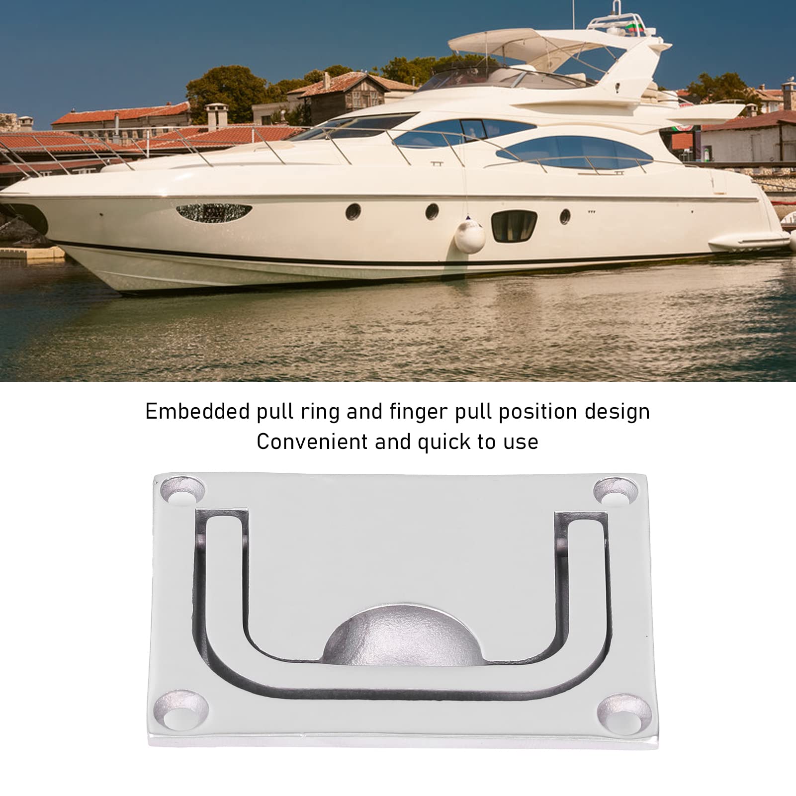 Pull Hatch, Flush Lifting Handle Square for Bait Manhole Cover for Home ...