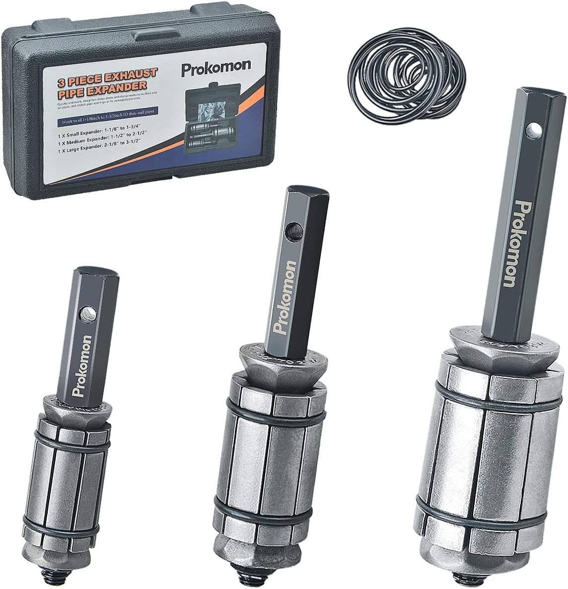 Prokomon Exhaust Pipe Expander/Pipe Stretcher Kit/Muffler Pipe Expander ...