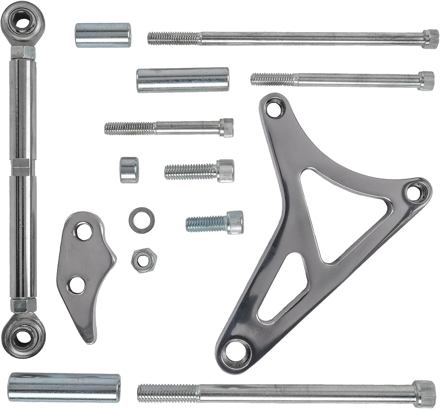 Amazon.com: Aluminum Alternator Bracket Kit for Small Block SB Ford 289 ...