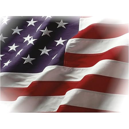 Amazon.com : All Star Flags 12x18' Nylon American Flag - All Weather ...