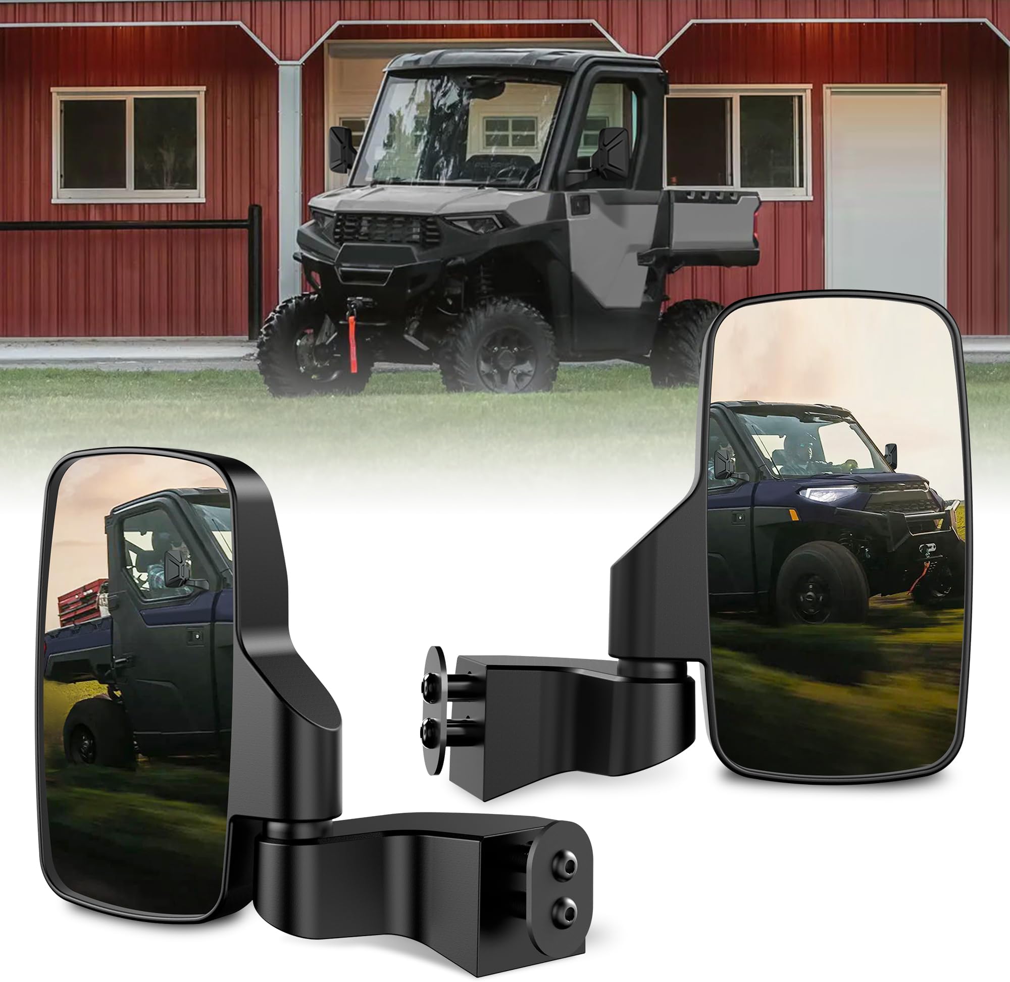 Amazon.com: Kekadmai Ranger Side Mirrors - Door Mounted Side View ...
