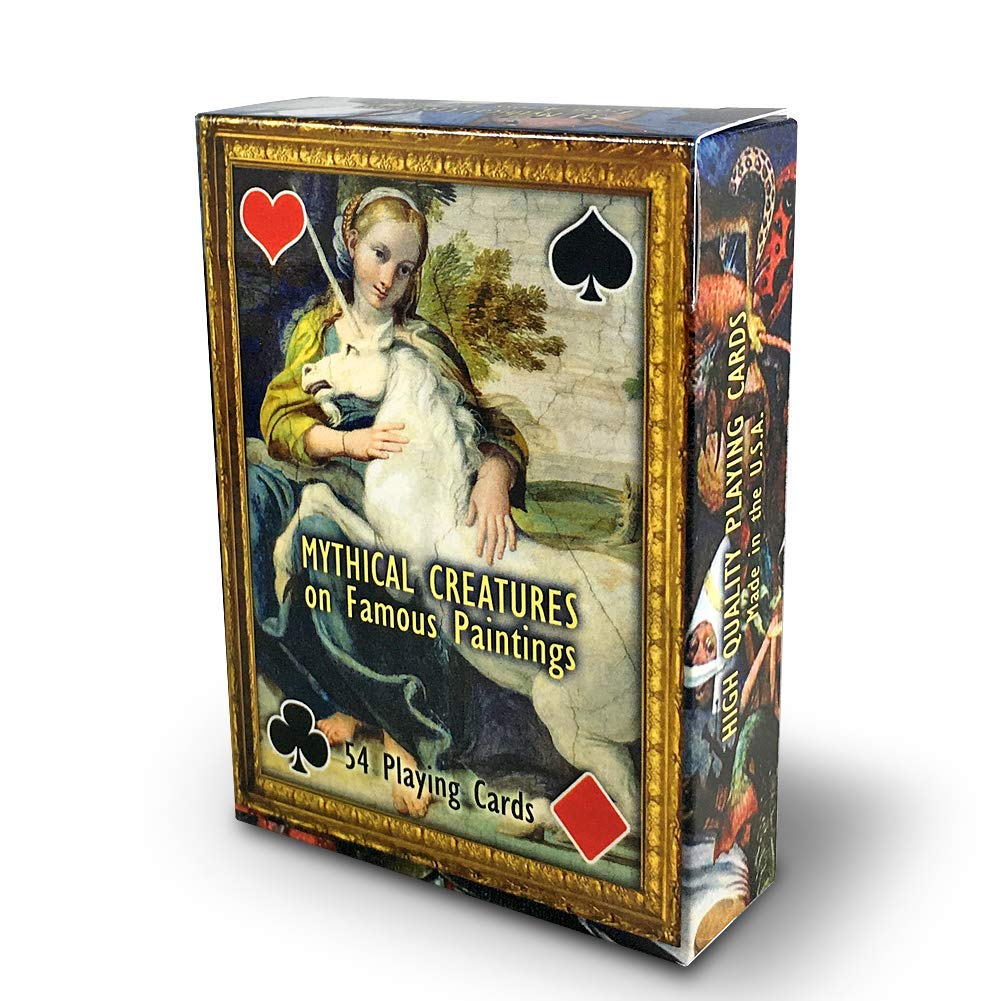 Mythical Creatures 54 Playing Cards | Famous Paintings | The Garden Of ...