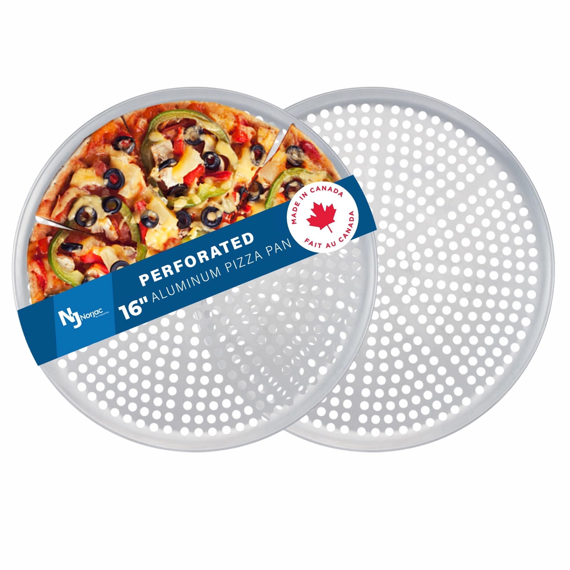 Snapklik.com : Norjac Restaurant-Grade Non-Stick 16-Inch Perforated ...