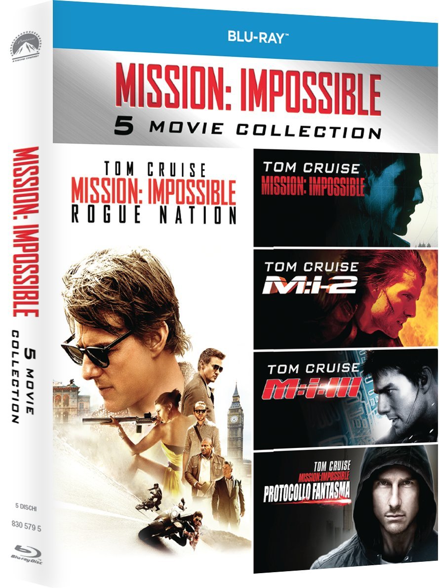 Mission: Impossible Collection (Cofanetto 5 Blu-Ray): Amazon.it: Tom ...