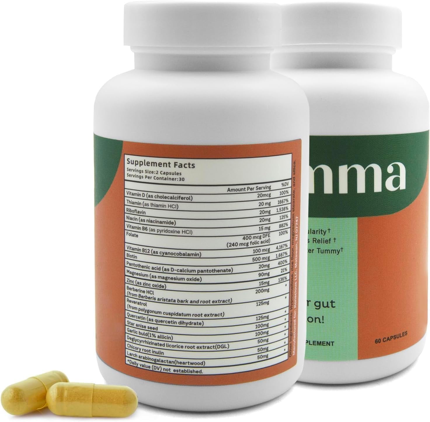 Amazon.com : Probiotics & Alternative Gut Health Gas & Bloating Relief ...