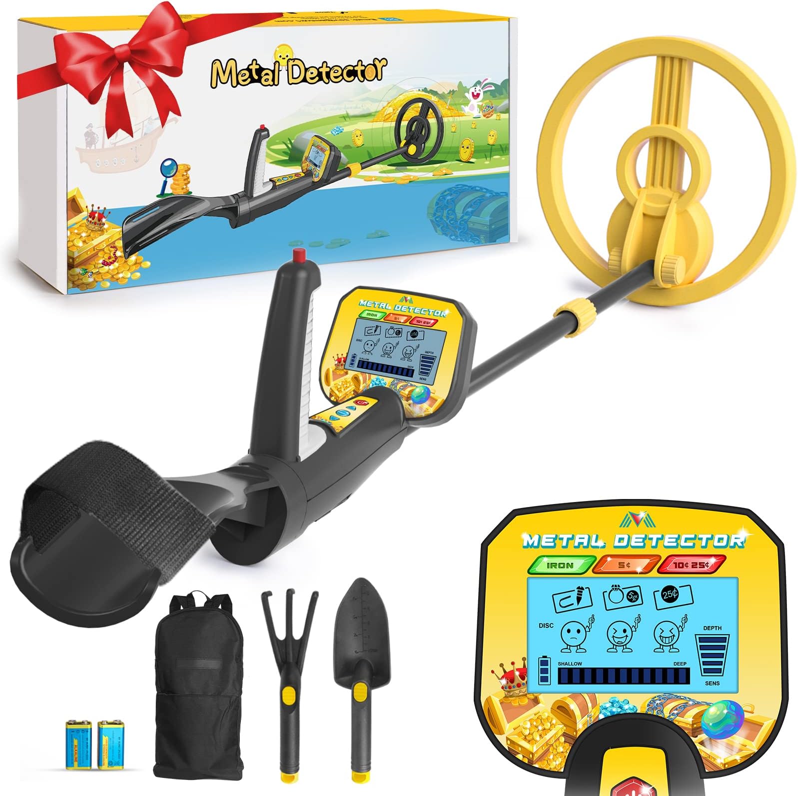 Amazon.com : HYTIREBY Metal Detector for Kids - Lightweight and Compact ...