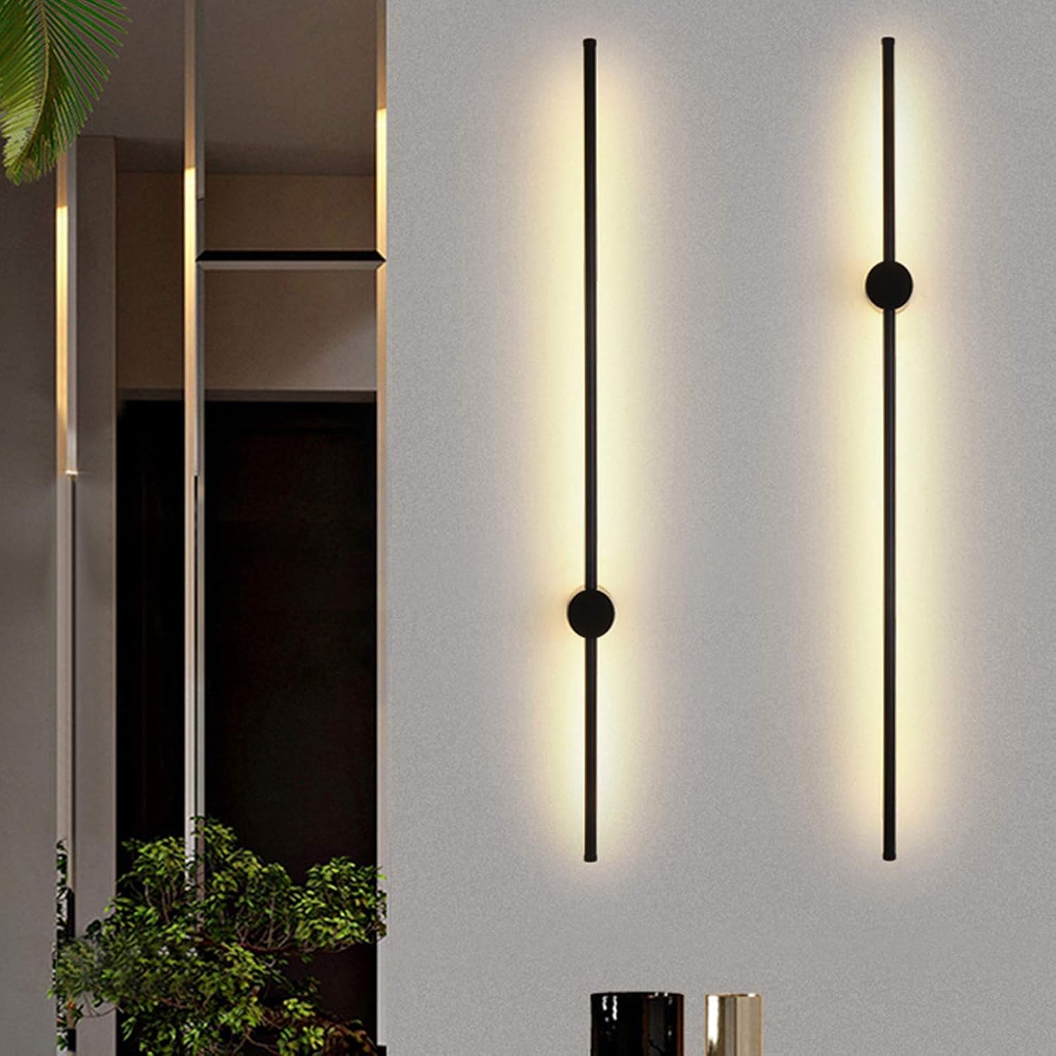 LOYALHEARTDY Bright Wall Lamp, 39.4 Inches Long LED Light Wall Mount ...