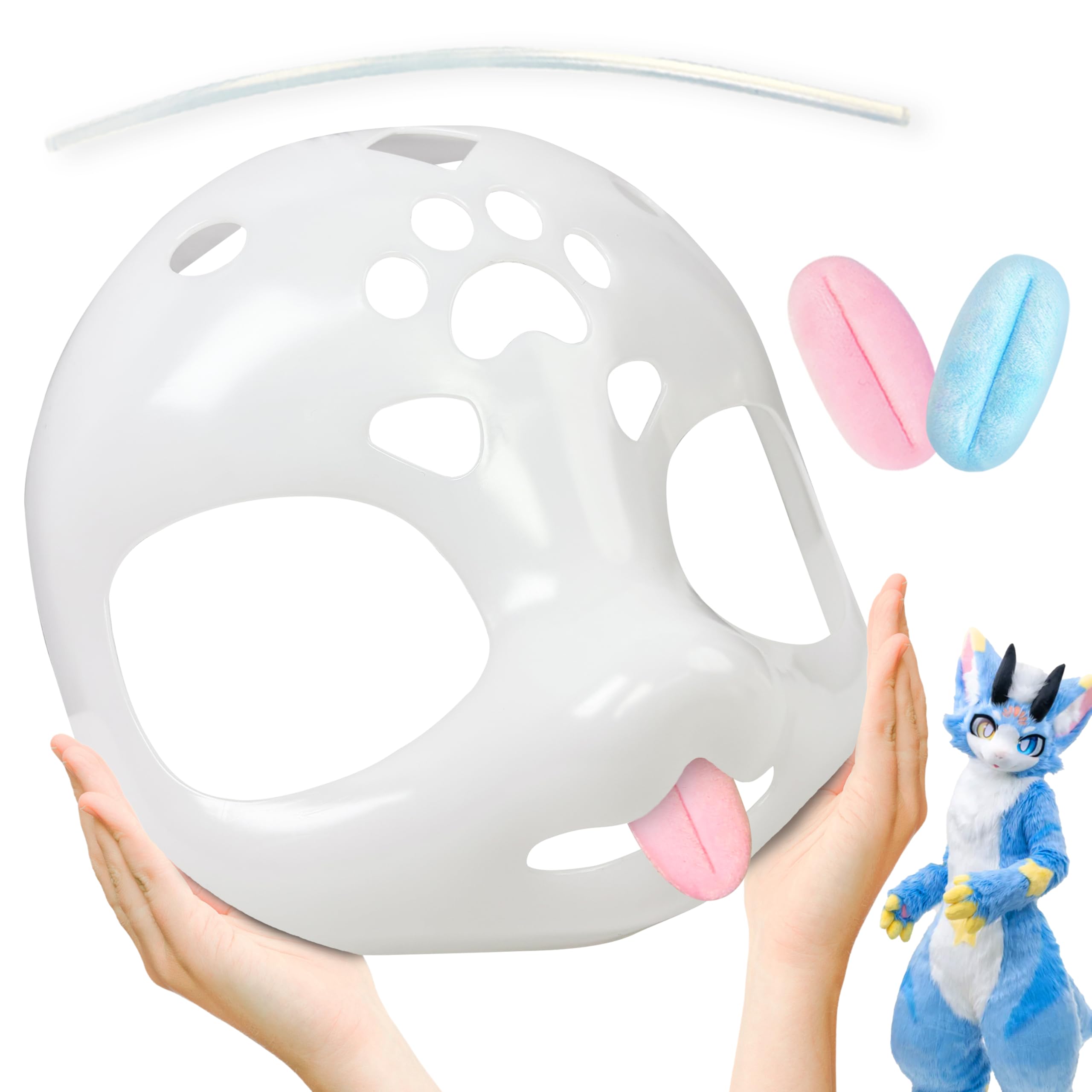 Amazon.com: Liokoon Fursuit Head Base Furry Mask 9", 3D Printed Furry ...
