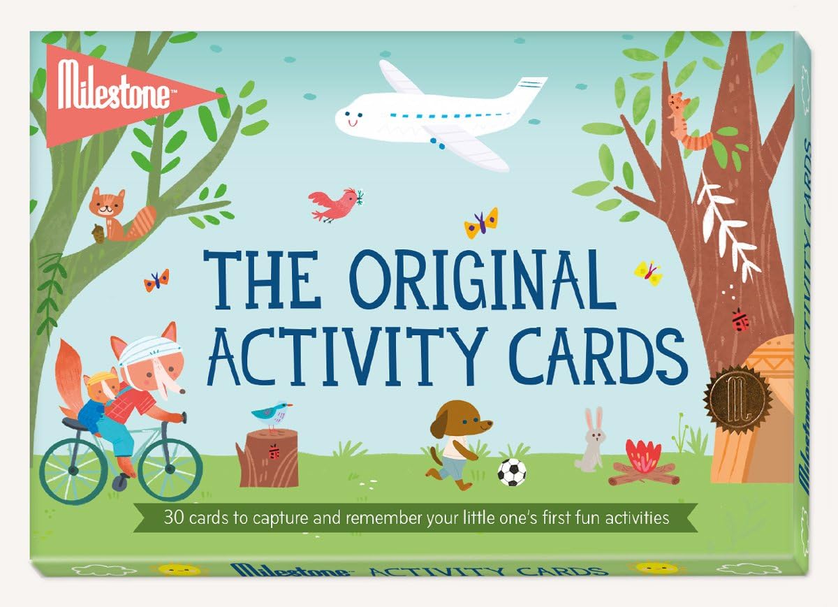 Amazon.com : Baby Activity Cards by Milestone - Newborn’s First Year ...