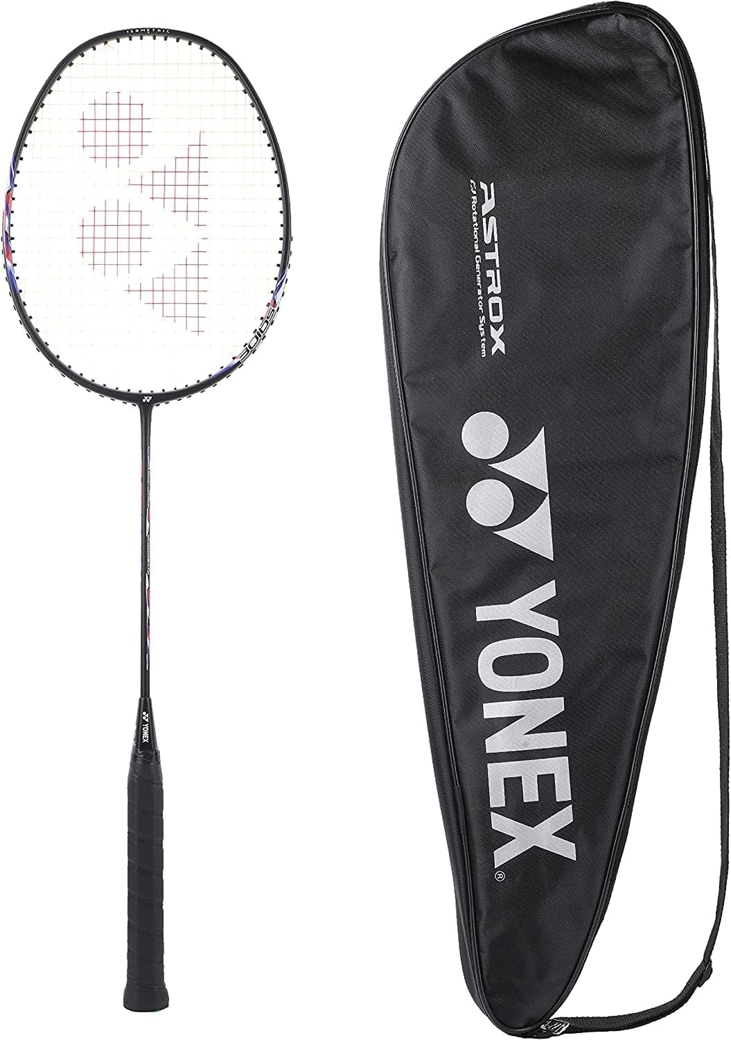 YONEX ZR 100 Aluminum Light Badminton Racquet with Full Cover (Orange ...