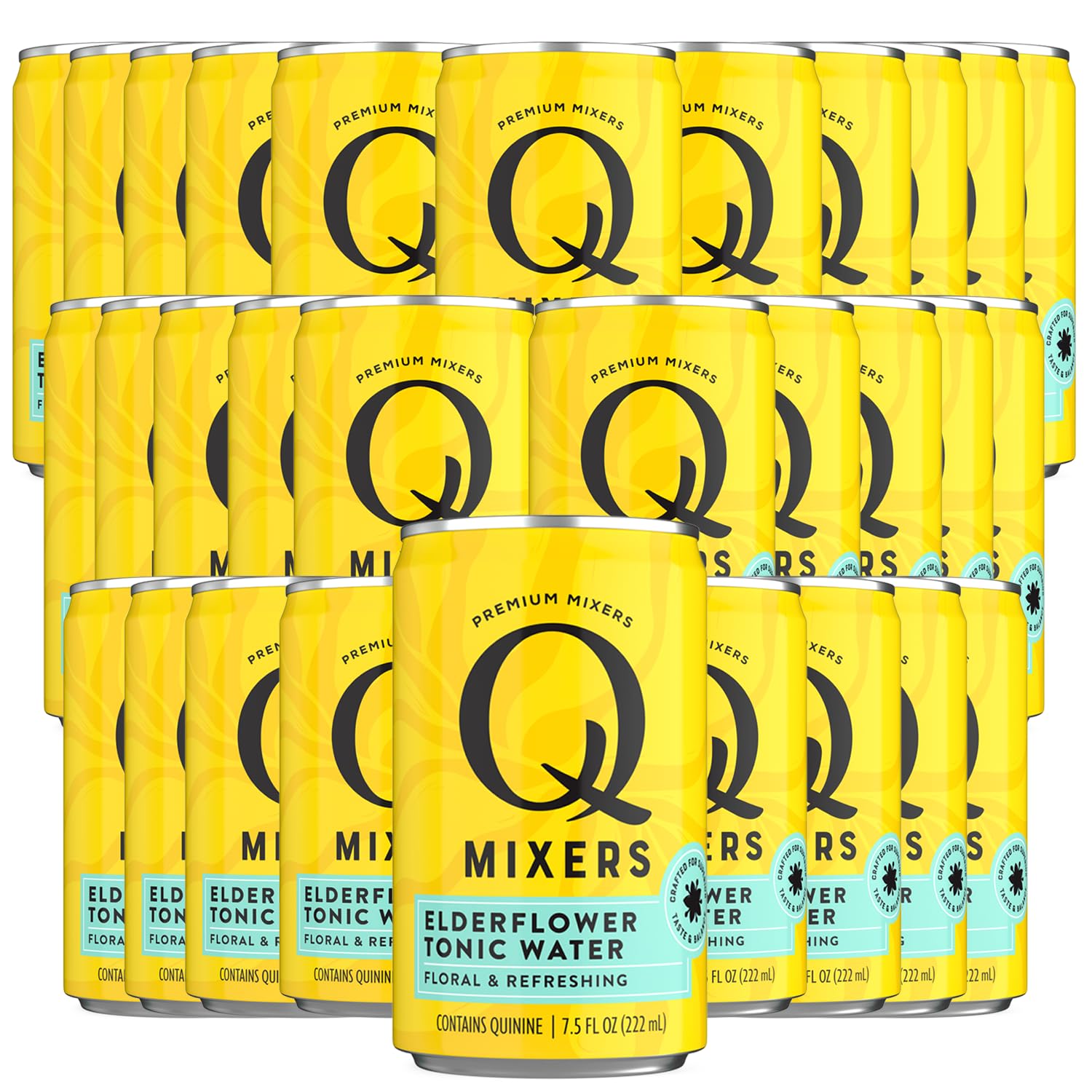 (BB:1006/2025)(30 pack )Q Mixers Elderflower Tonic Water Premium ...