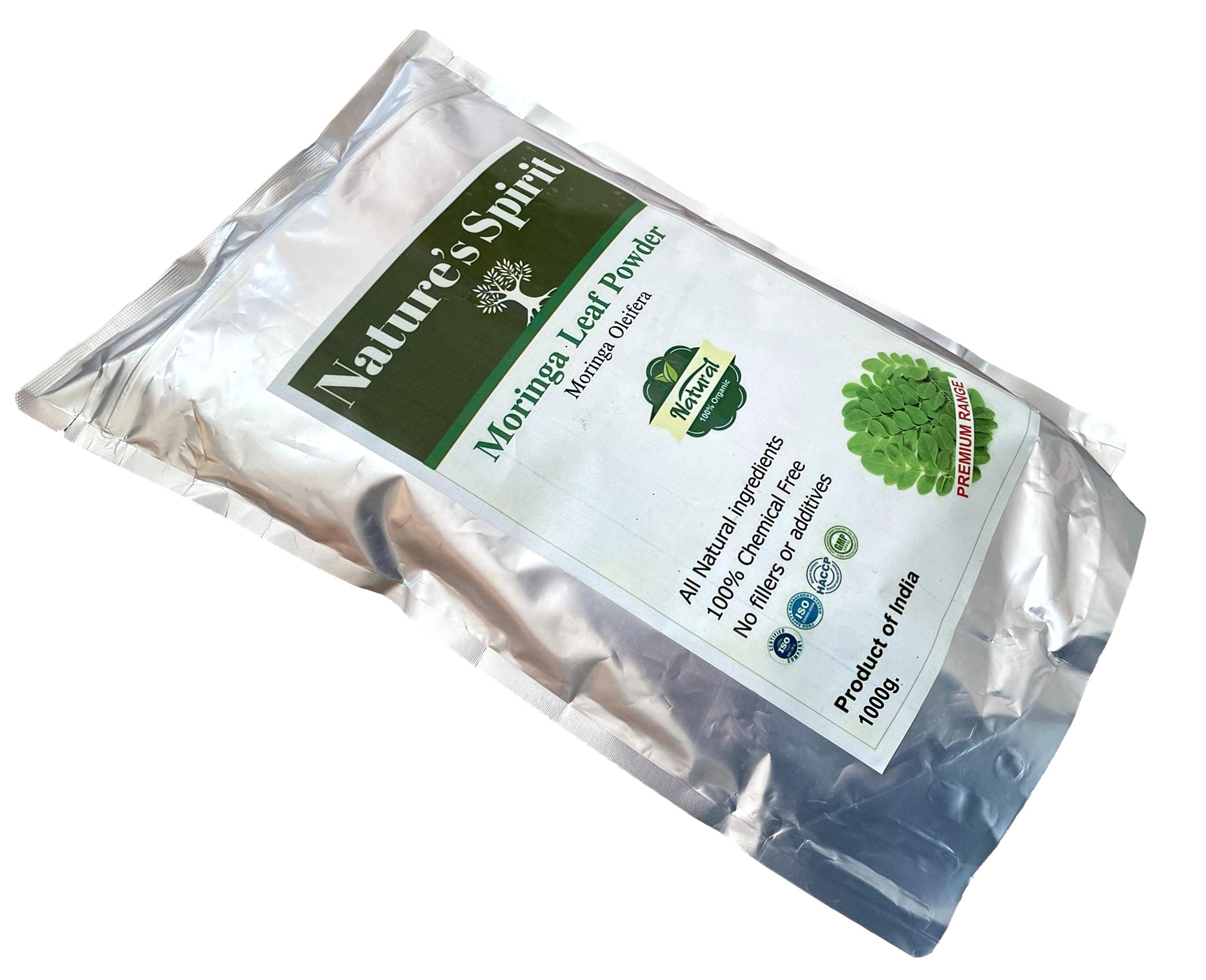 Buy Nature's Spirit Moringa Leaf Powder-XXL-1 Kilo x 1(1000g-2.2lb) 100 ...