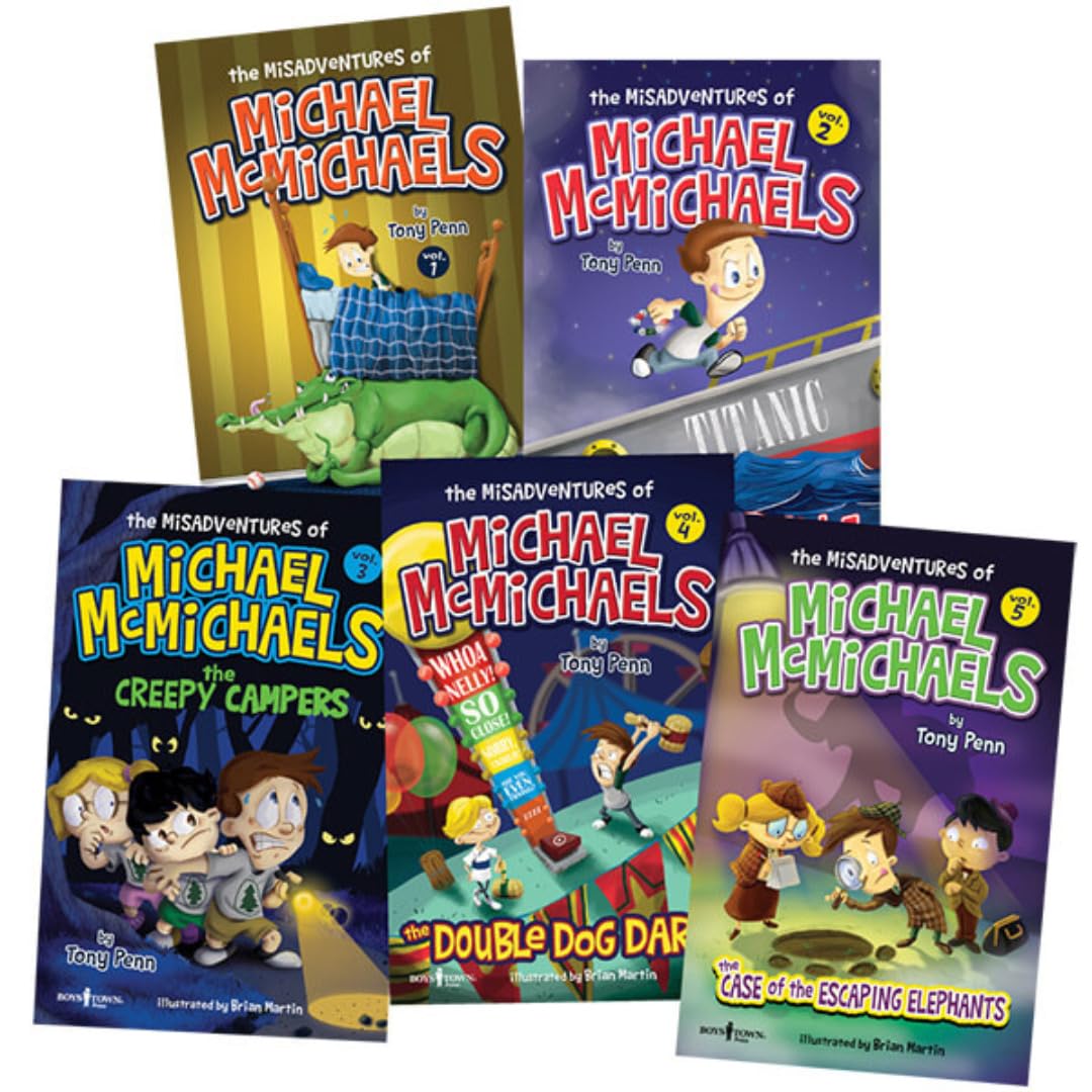 The Misadventures of Michael McMichaels Book Series Bundle: Tony Penn ...