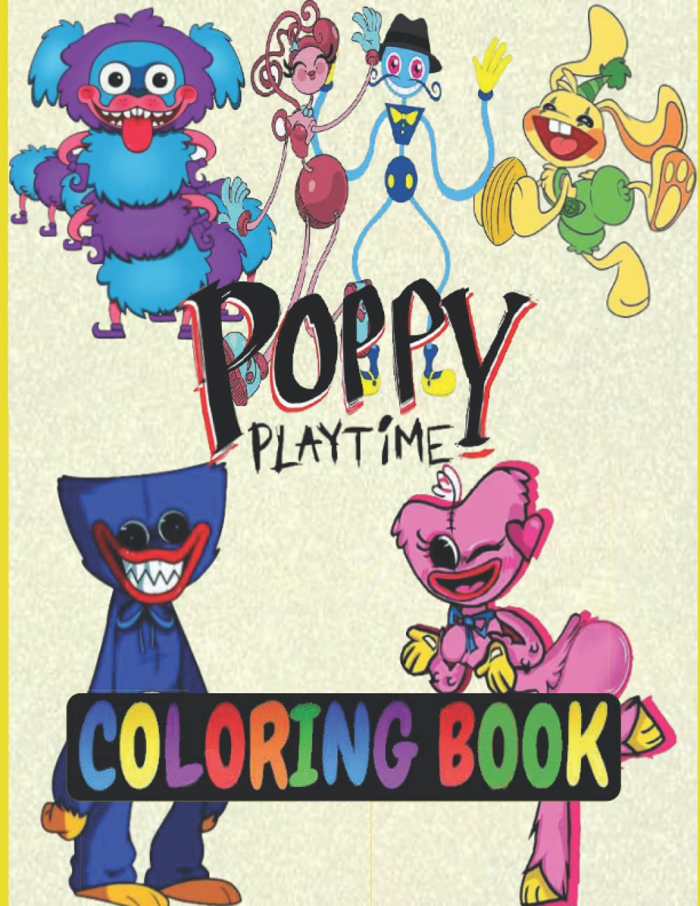 Poppy Playtime 3 Coloring Book High Original Coloring Poppy Playtime ...
