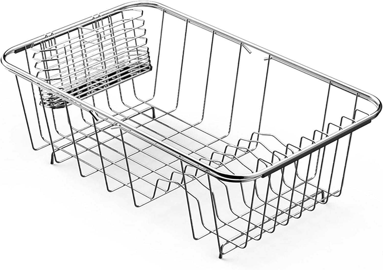 Amazon.com - NiuYichee Expandable Dish Drying Rack, Drainage Rack Over ...