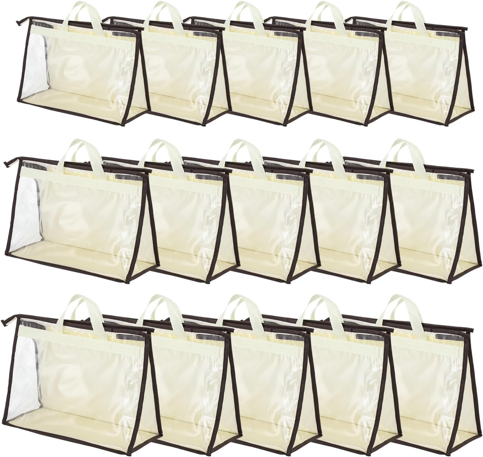 Amazon.com: Peohud 12 Pack Dust Bags for Handbags, Clear Handbag ...