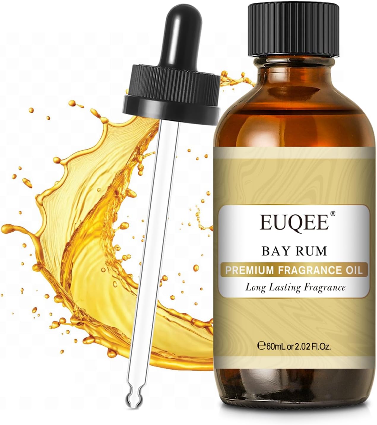 Amazon.com: EUQEE Bay Rum Fragrance Oil with Glass Dropper, Essential ...