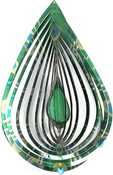 Amazon.com: GenericABCDEFG WorldaWhirl Whirligig 3D Wind Spinner Hand ...