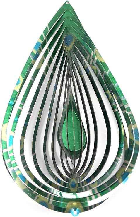 Amazon.com: GenericABCDEFG WorldaWhirl Whirligig 3D Wind Spinner Hand ...