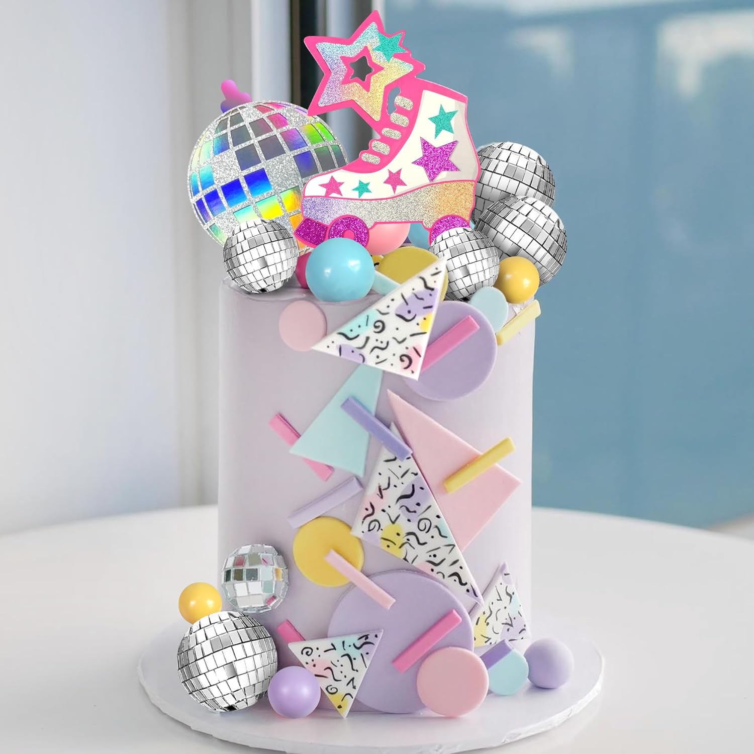 Roller Skate Cake Topper Disco Ball Cake Toppers Australia | Ubuy