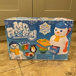 Mr Frosty The Ice Crunchy Maker, Retro Plastic Snowman Shaped Toy ...