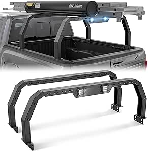 Amazon.com: EYOUHZ Bed Racks Truck Cargo Carrier Compatible with Ford ...