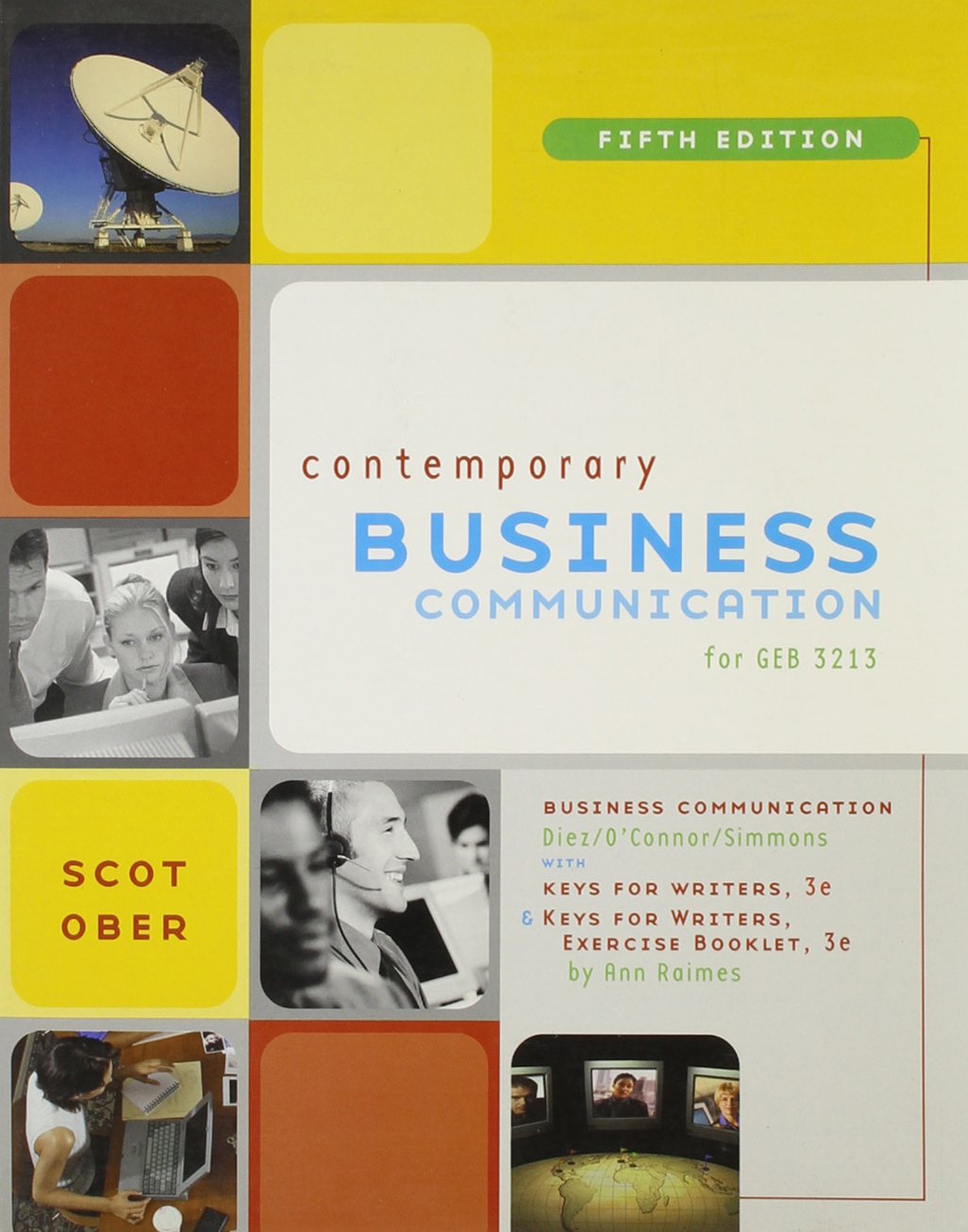 contemporary business communication fifth edition revised; custom ...