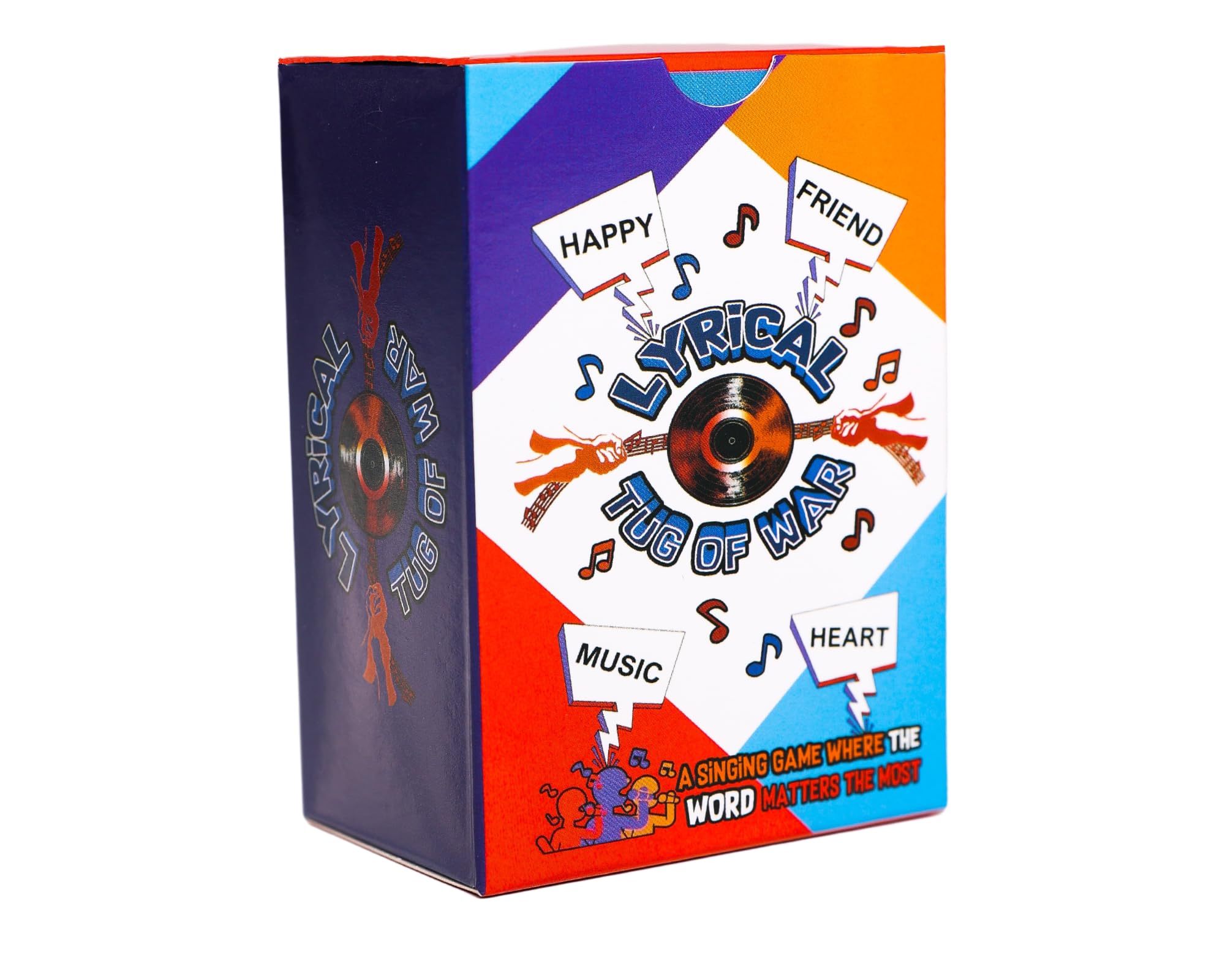 Amazon.com: Lyrical Tug of War A Battle Singing Lyrical Card Game Based ...