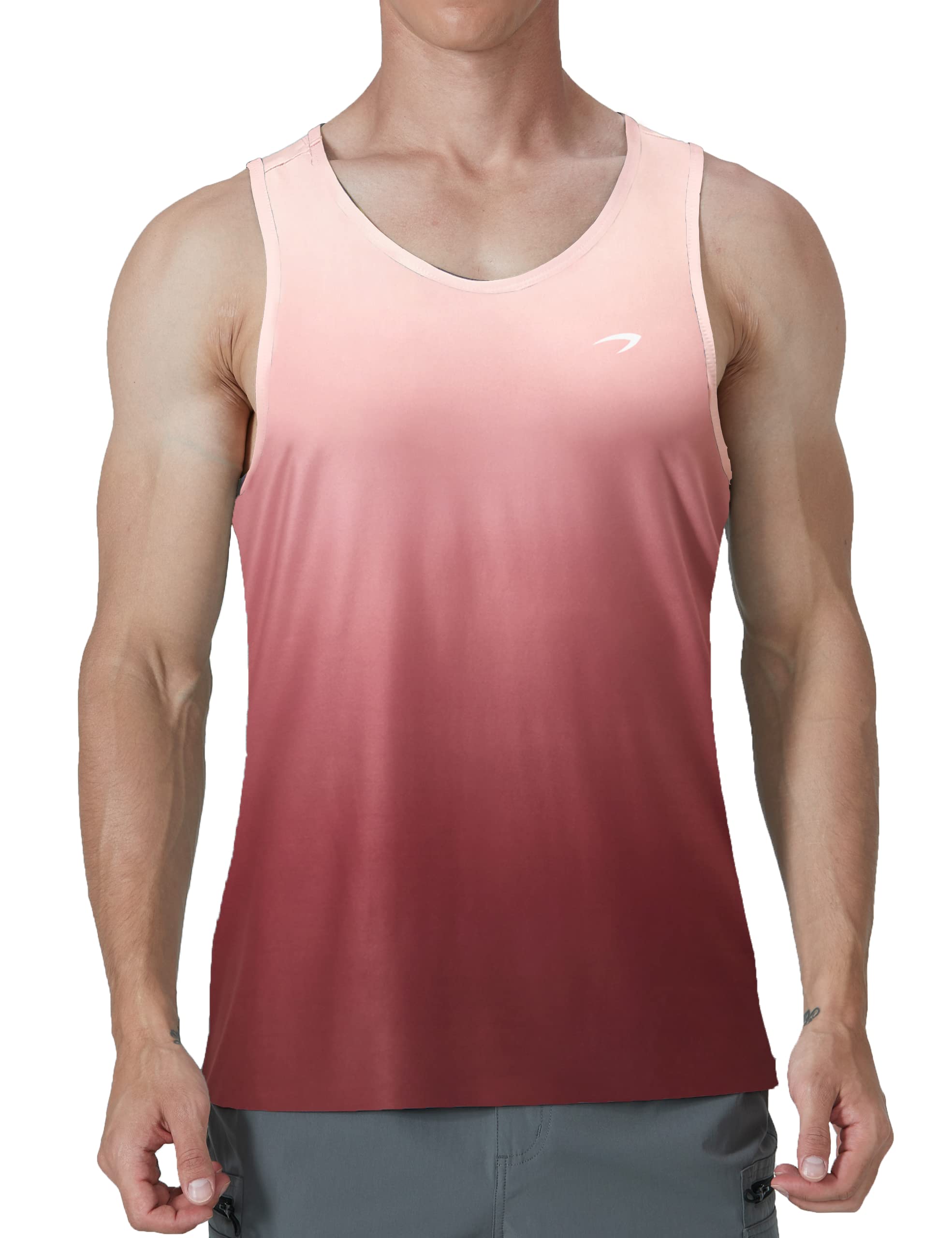 KPSUN Men's Quick Dry Sports Tank Tops Athletic Gym Bodybuilding ...