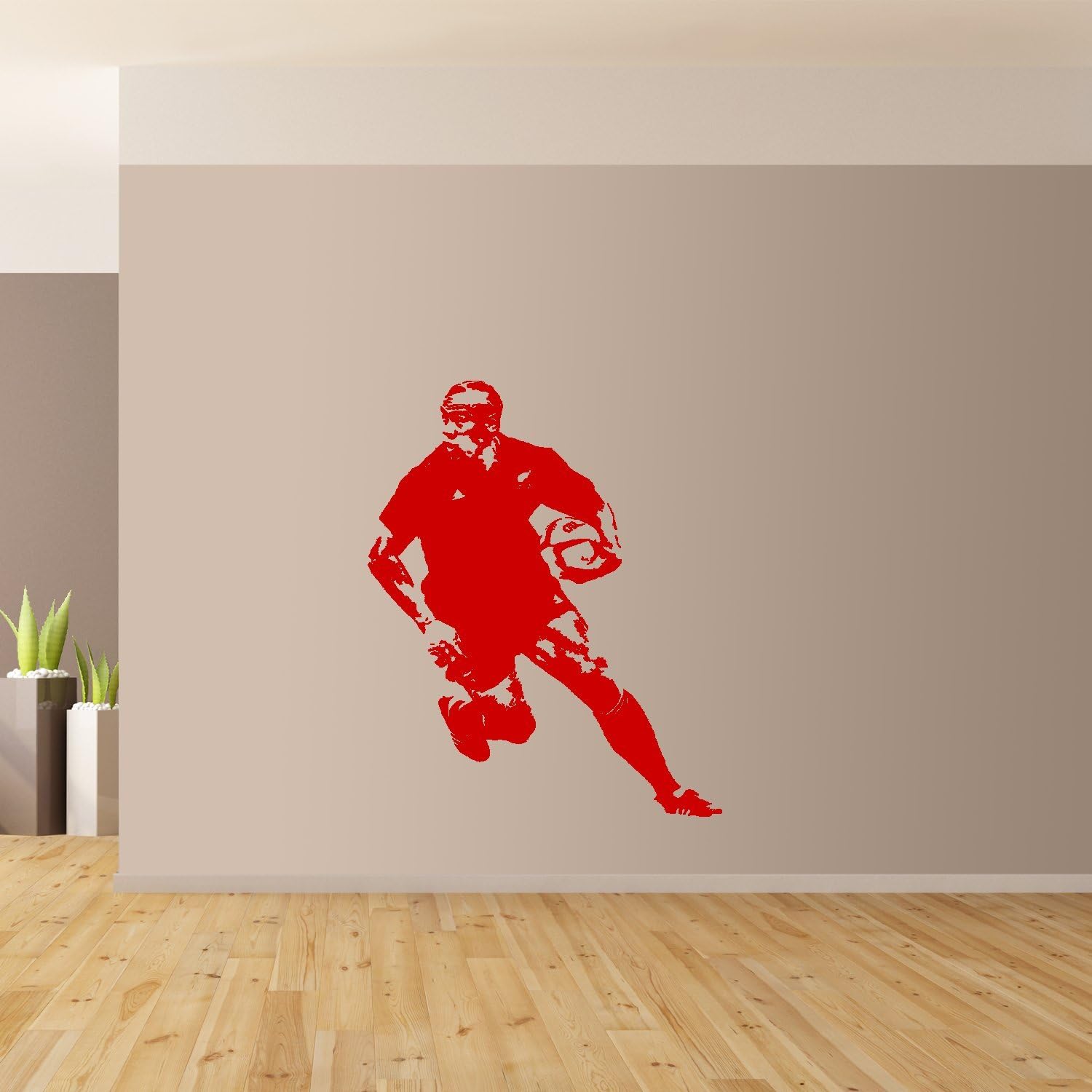 Jonah Lomu Wall Art, Giant Sticker, Mural, Graphic, Wallart, Rugby ...