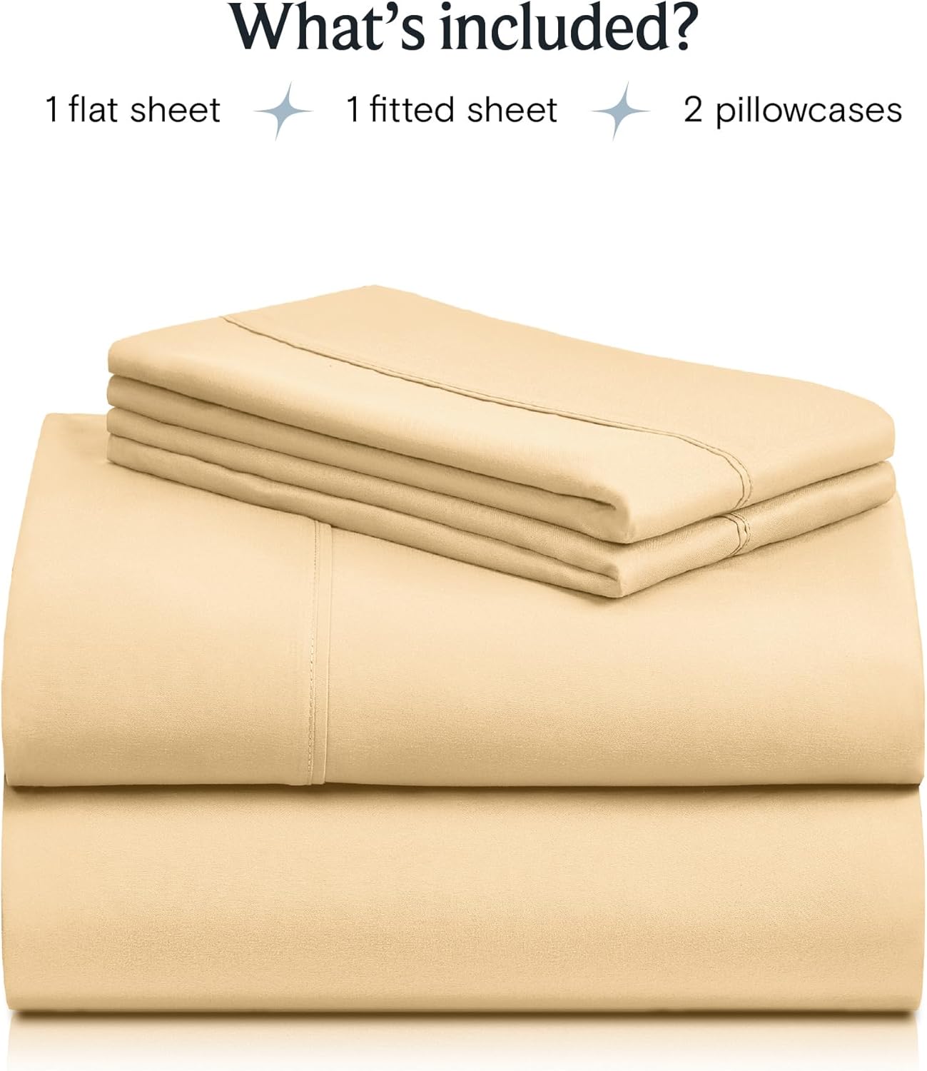 LuxClub 4 PC Queen Sheet Set, Sheets Queen Size, Deep Pockets 18" Wrinkle Free Cooling Sheets ...