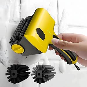 Amazon.com: Grill Cleaning Robot with Water Tank, Two Removable Brush ...
