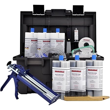 RadonSeal PRO Foundation Crack Injection Toolkit (30 ft) – The ...