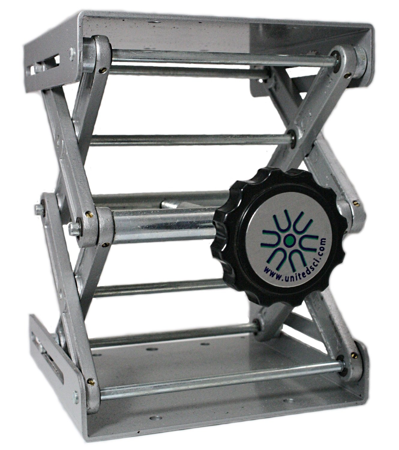 8x8 Inch Adjustable Laboratory Scissor Jack w/Square Platform: Amazon ...