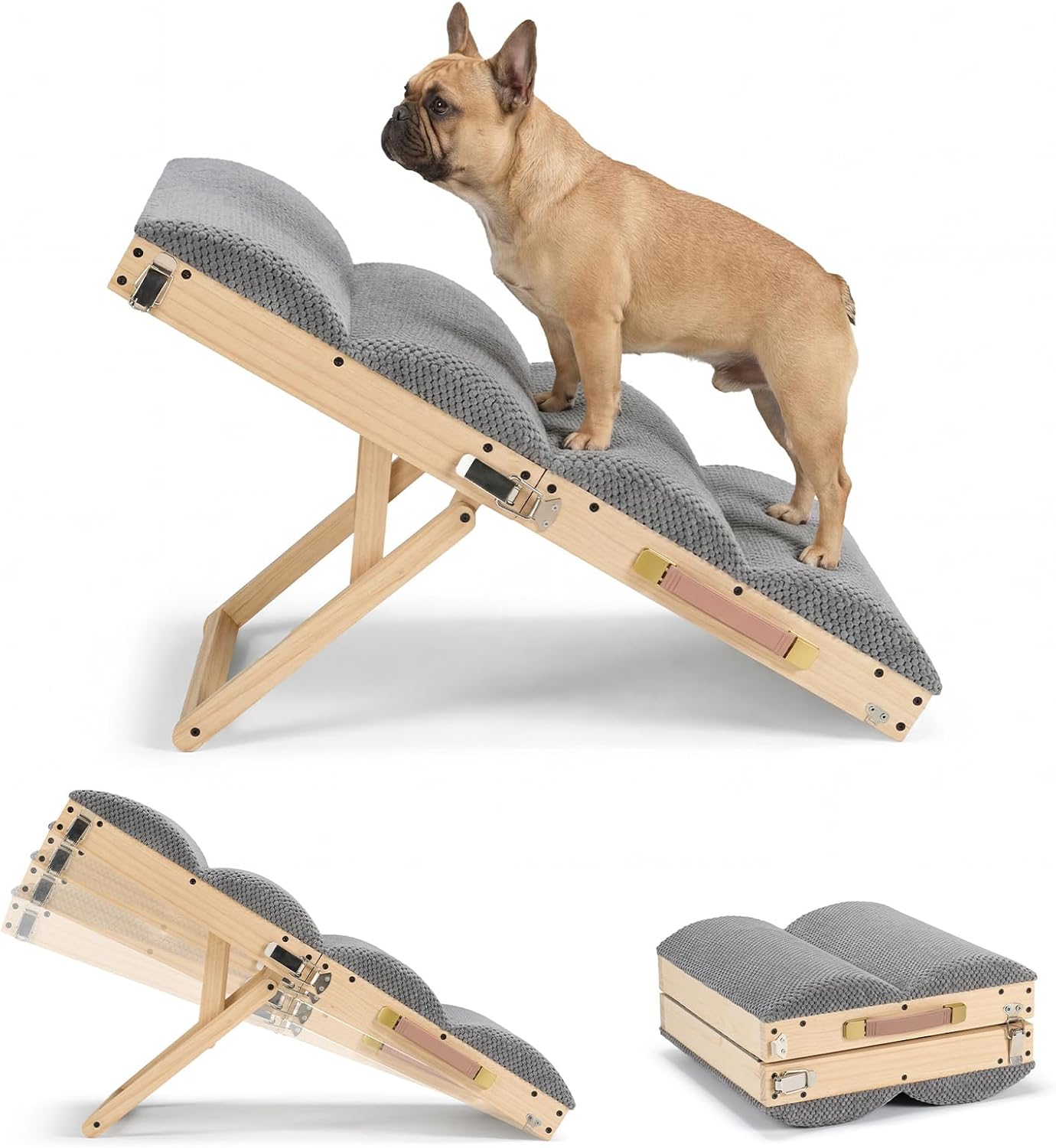 Amazon.com : Veehoo Dog Ramp for Bed Couch for Small to Large Dogs ...
