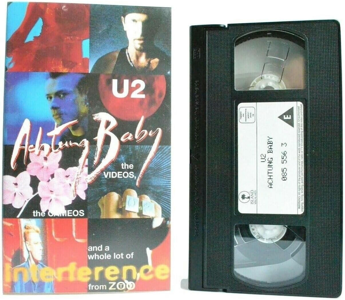 U2: Achtung Baby - The Videos, The Cameos And A Whole Lot Of ... [VHS ...