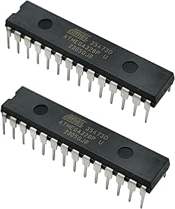 Amazon.com: 2 PCS ATmega328P-PU Microcontroller, 8-bit, with Bootloader ...