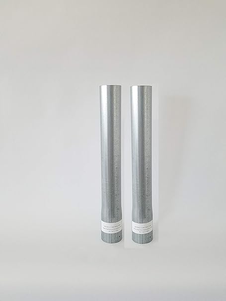 Amazon.com : Metal Post Extension - Fence Extender (2 - PACK) 1-5/8 in ...