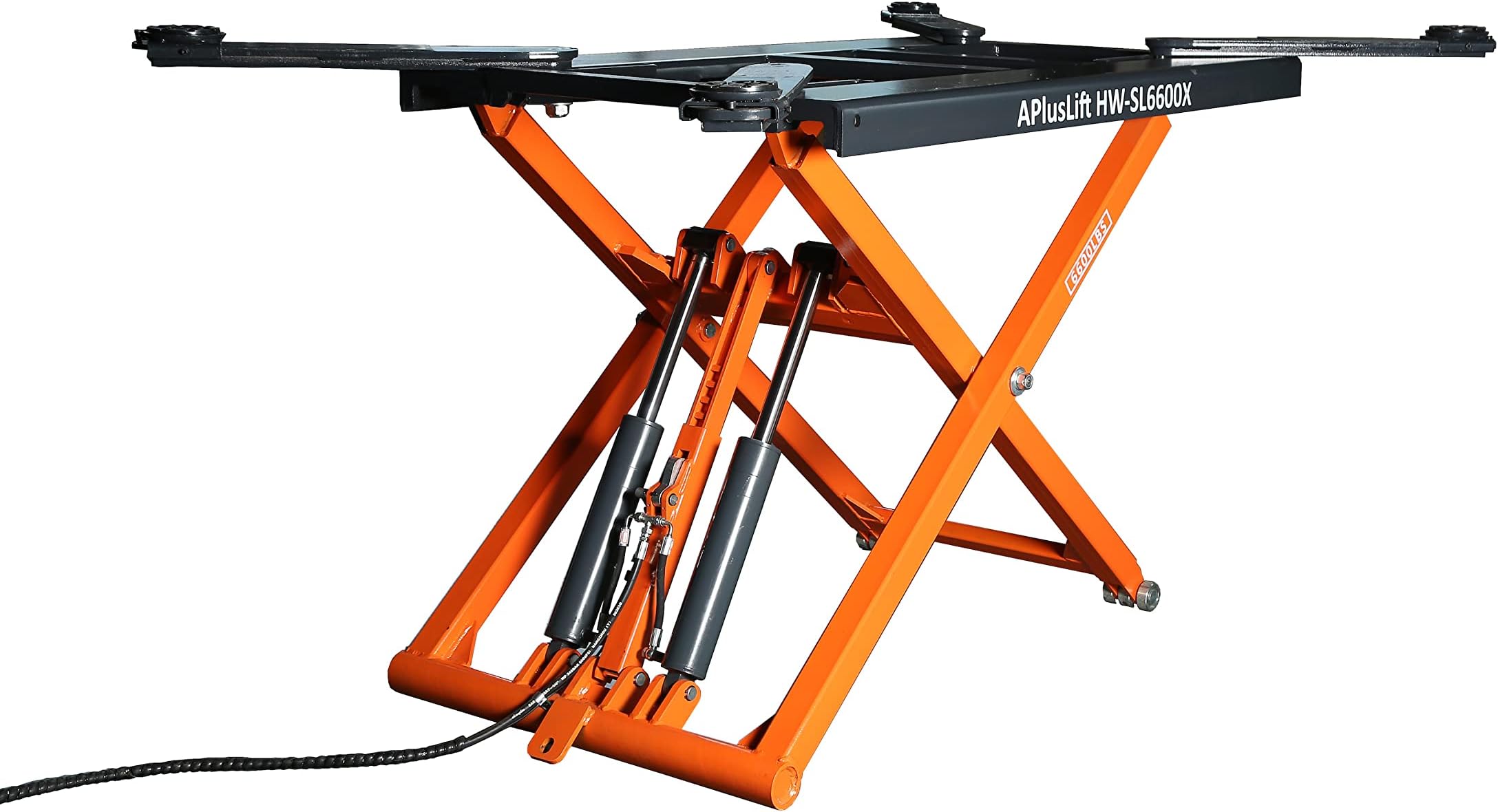 Amazon.com: APlusLift 6600LB Portable Mid-Rise Scissor Lift 110V Power ...